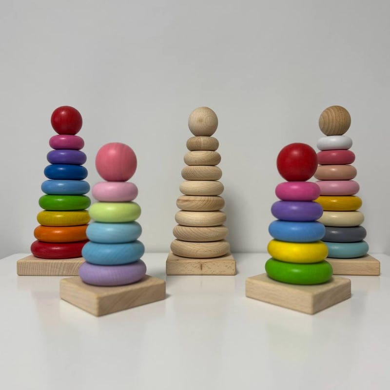 Waldorf Pyramid Toy - Etsy