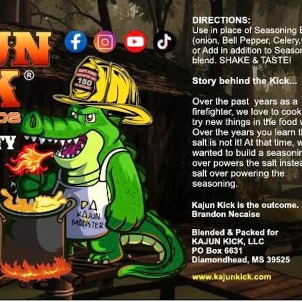 Kajun Loaded Tea - Etsy