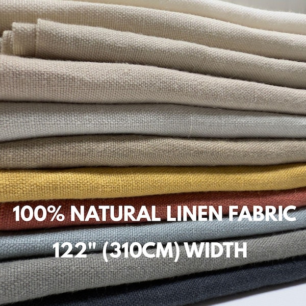 Extra Wide Linen Fabric - Etsy