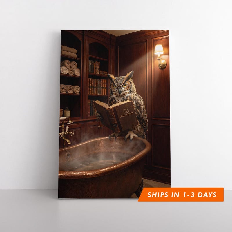 Owl Bathroom - Etsy