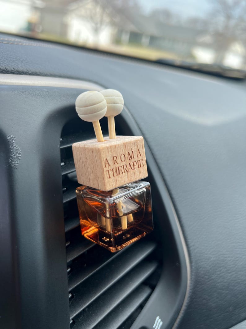 Lavender Car Diffuser Clip – Refillable Essential Oil Vent Freshener ...