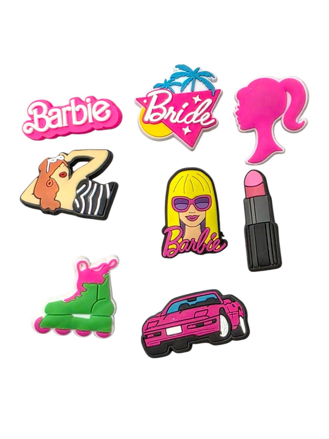 Barbie Croc Charms - Etsy