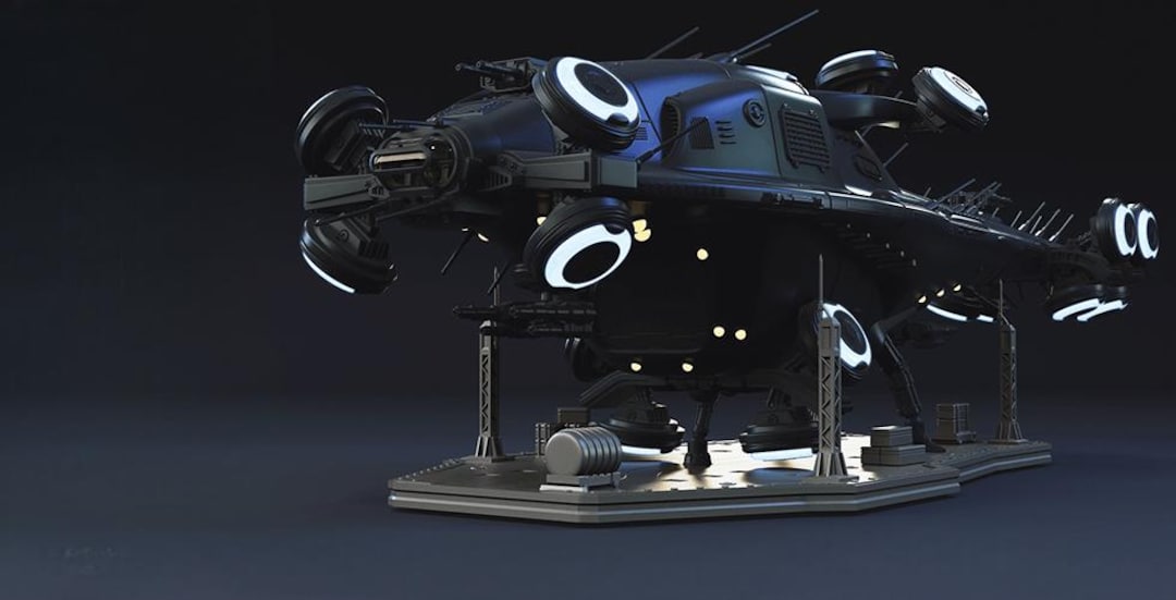 Matrix Nebuchadnezzar 3D STL Model: Iconic Sci-fi Ship, Ready to Print ...