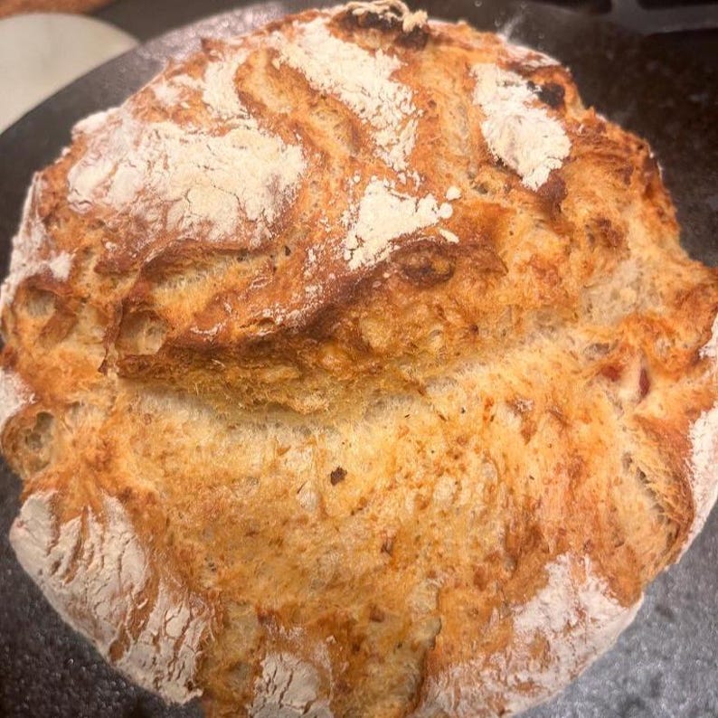 Artisan Bread (whole Wheat), Wholesome, Earthy, Goodness Baked Fresh - Etsy