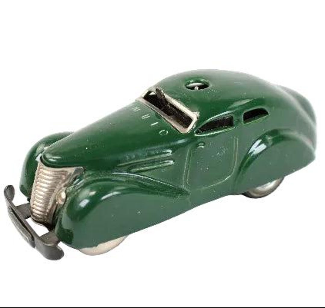 Pre-wwii Schuco German 3000 Fernlink Clockwork Car With All Original ...