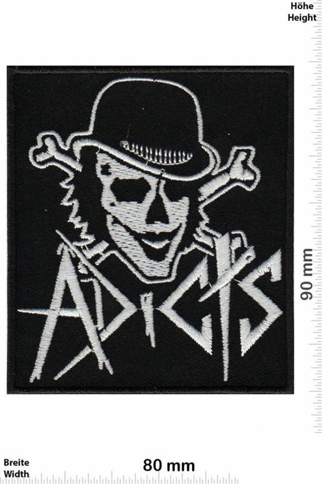 The Adicts Punkband_1 Embroidered Patch Badge Applique Iron On - Etsy