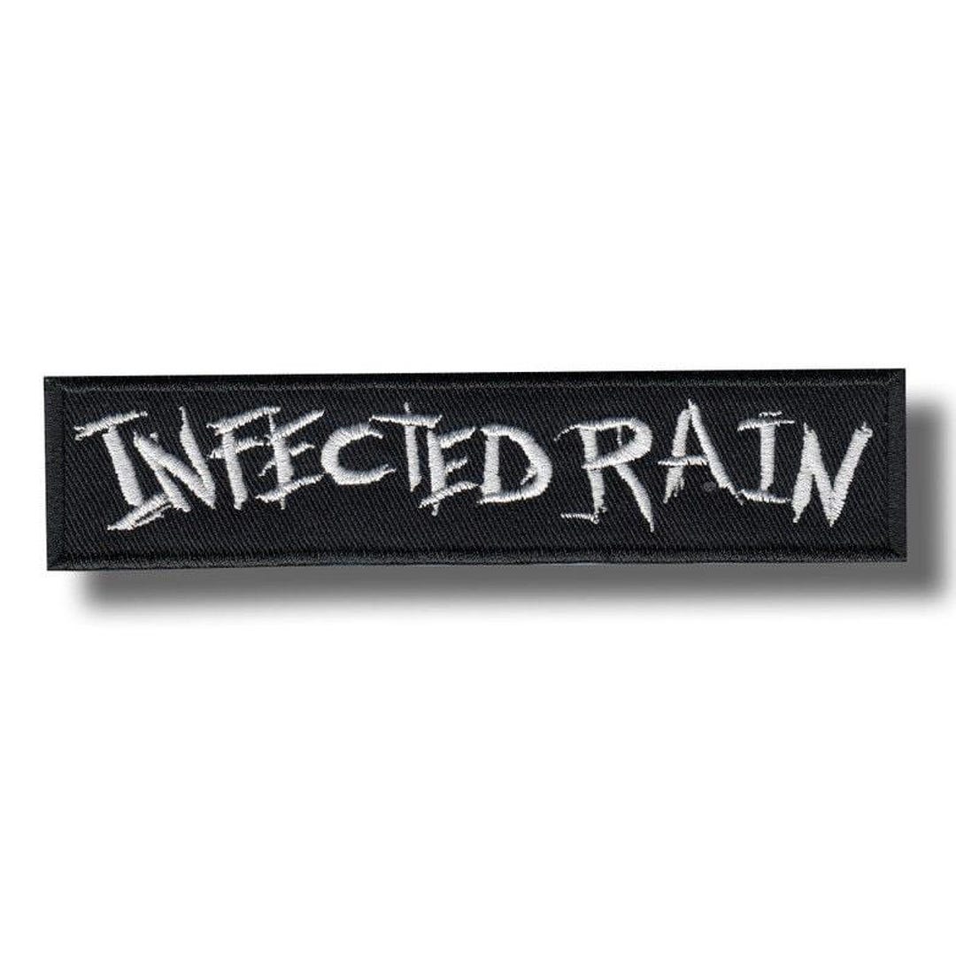 Infected Rain Patch Badge Applique Embroidered Iron on 98bf47 - Etsy