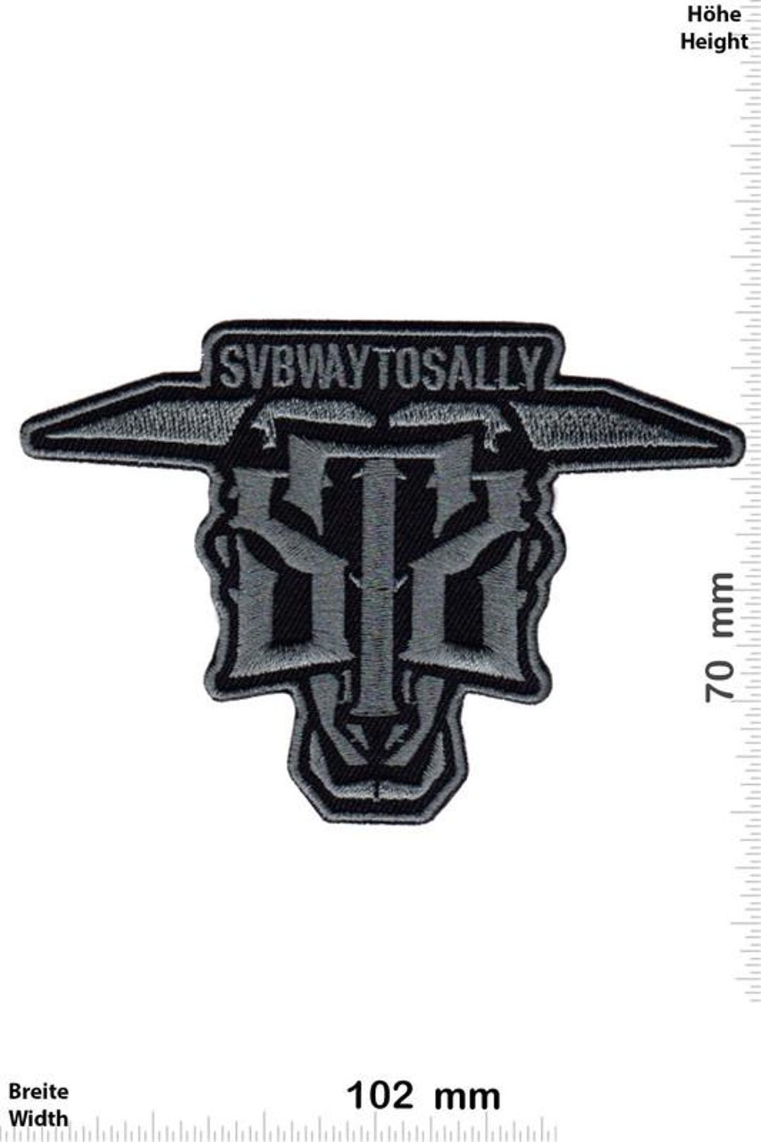 Subway to Sally Logo Folk Metalban Embroidered Patch Badge Applique ...
