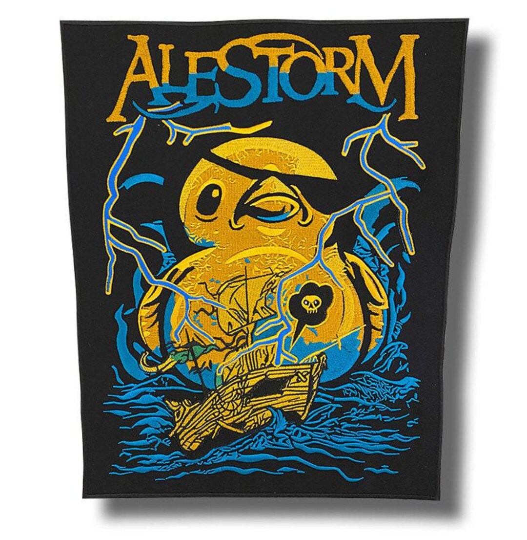 Alestorm Patch Badge Applique Embroidered Iron on Ca1bcb - Etsy