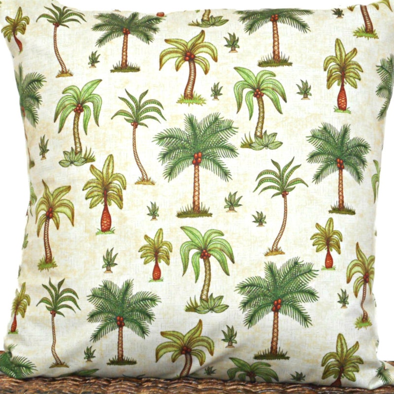 Palm Trees Pillow - Etsy