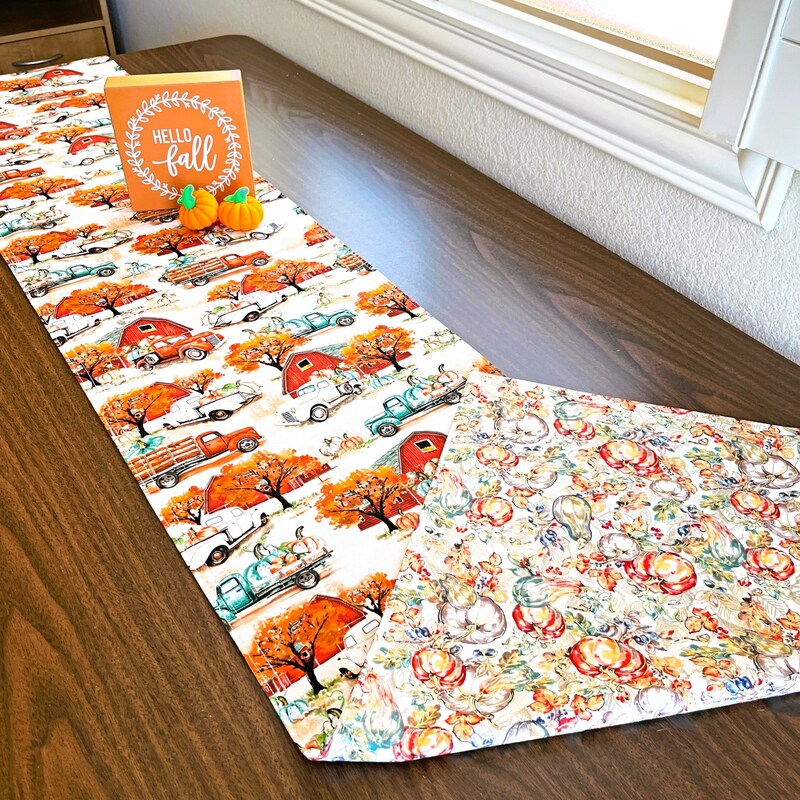 Fall Table Runner - Etsy