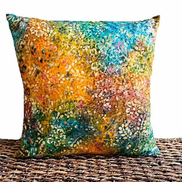 Batik Pillows - Etsy