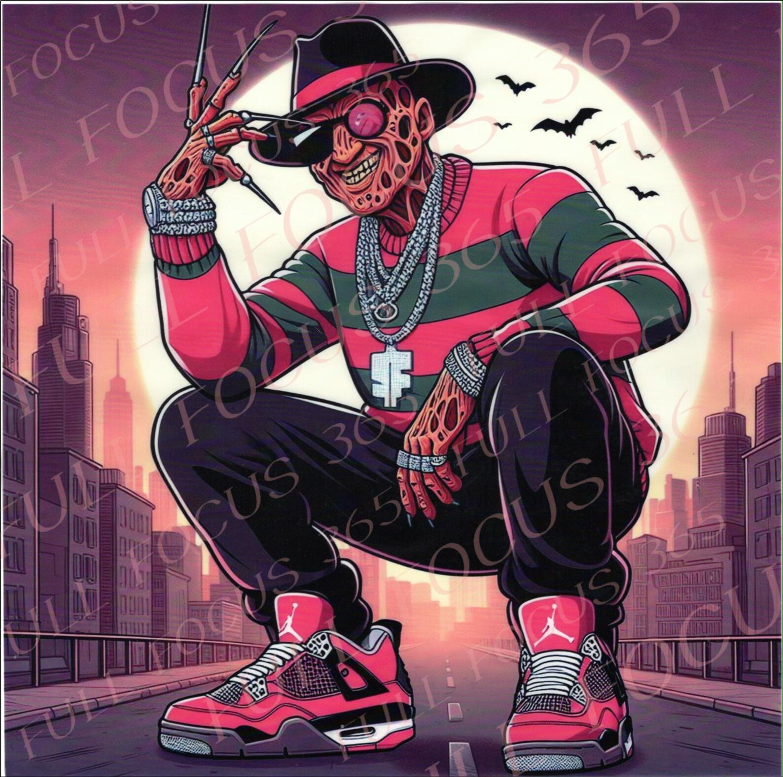 Cool Freddy Digital Design PNG - Etsy