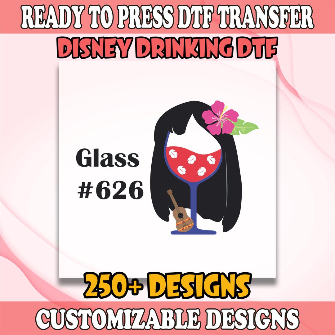 Lilo and Stitch DTF Transfer, Epcot Food and Wine Festival Heat ...