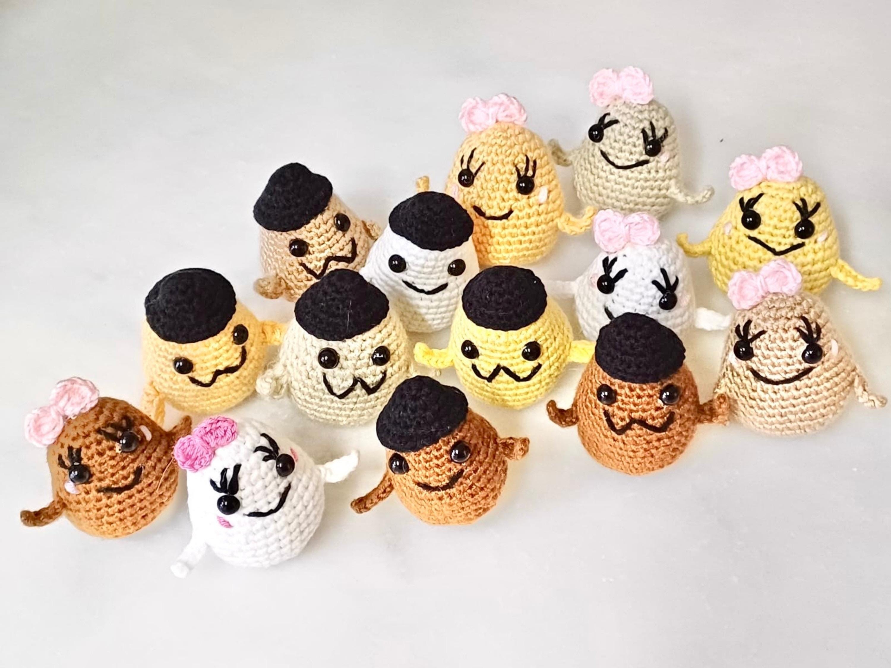 No-sew Potato Bundle Crochet Pattern, Emotional Support Potato Pattern ...