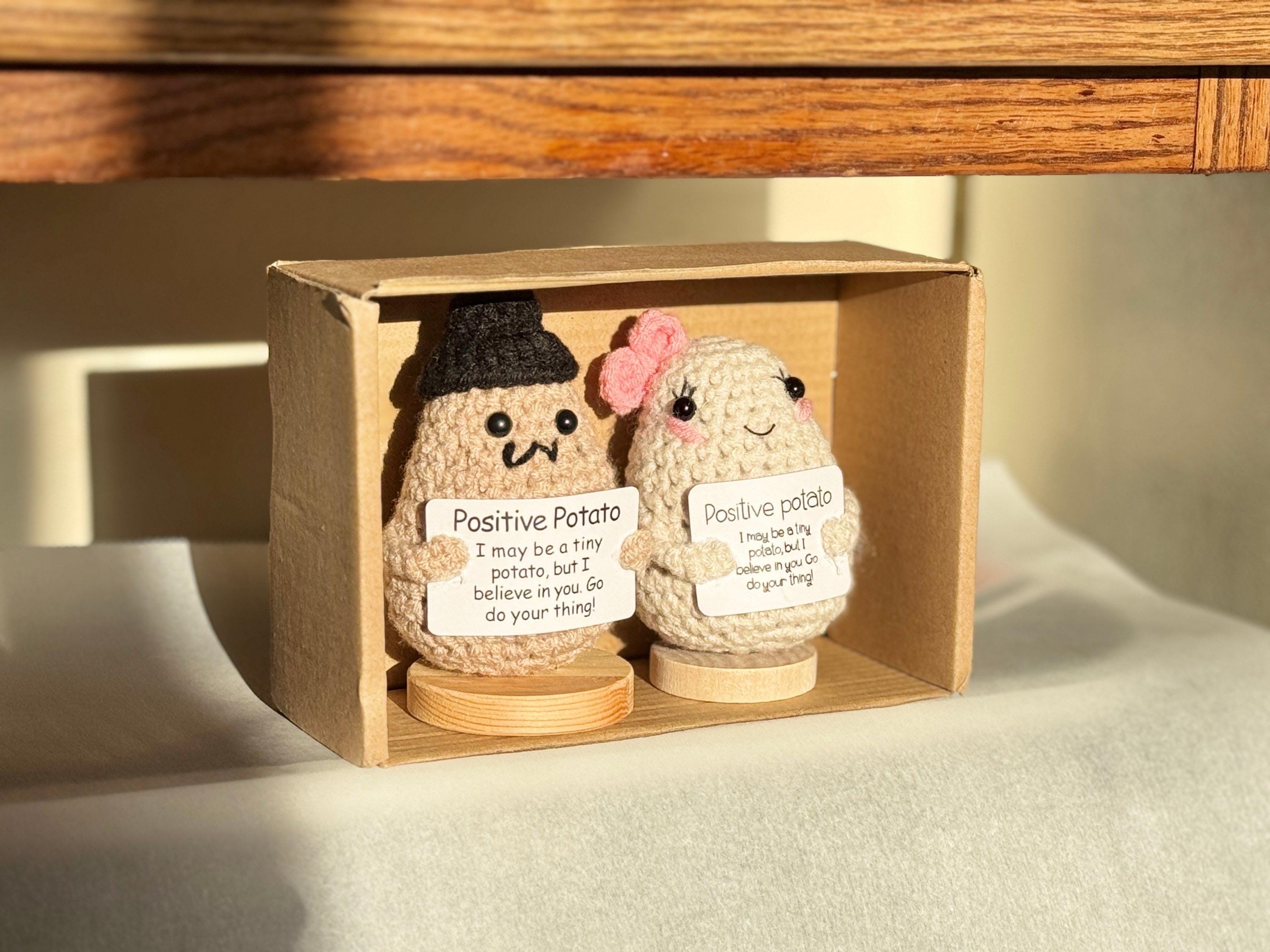 No-sew Crochet Pattern Potato Bundle, Emotional Support Potato Pattern ...