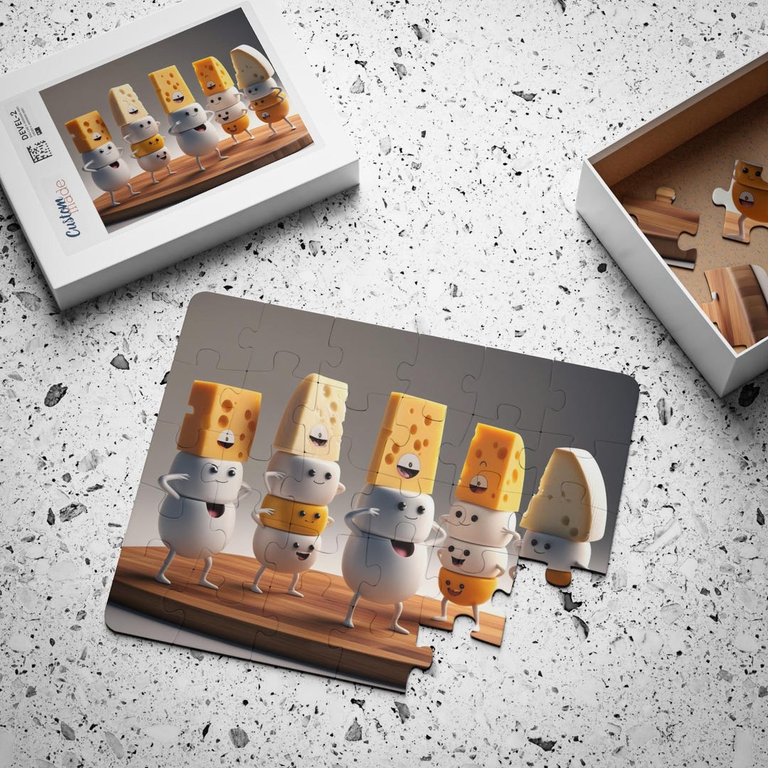 Kids' Puzzle Cheese Fight, 30-piece - Etsy