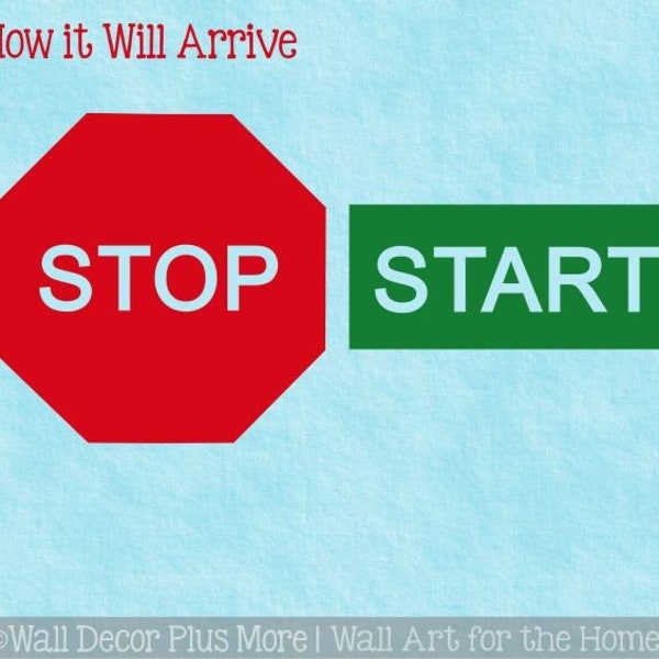 Stop Sign Floor Decal - Etsy