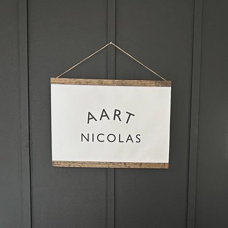 Hanging Name Sign - Etsy