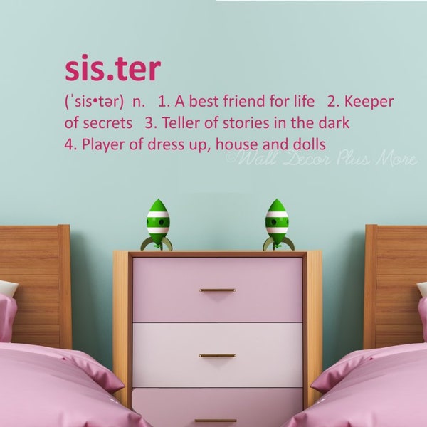 Brother Wall Decals - Etsy