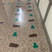 Sensory Path Leap Frogs and Logs Vinyl Sticker Decals School Hallway ...