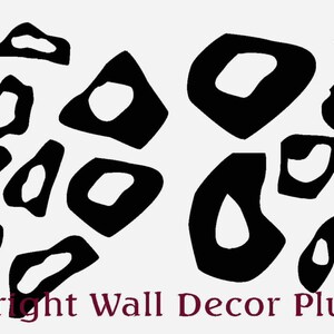 Tiny Leopard Print Decal Glossy Stickers 20pc Set 2inch - Etsy