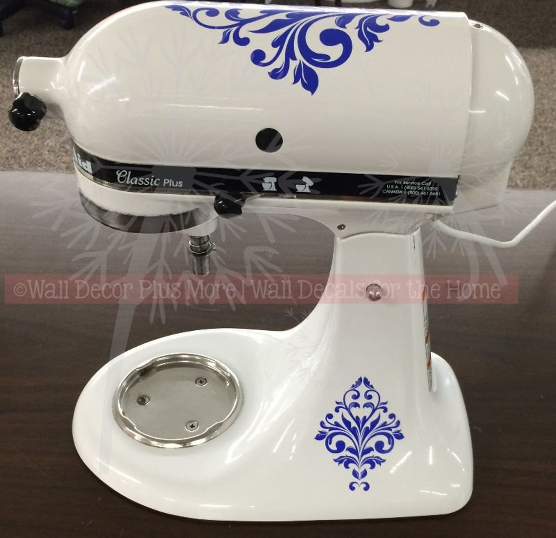 Kitchenaid Mixer Decals Medallion Flowers to Decorate Your Appliance - Etsy