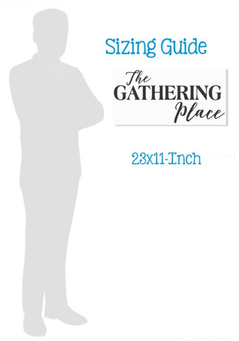 Vinyl Lettering Wall Decal Stickers the Gathering Place Wall Decor for ...