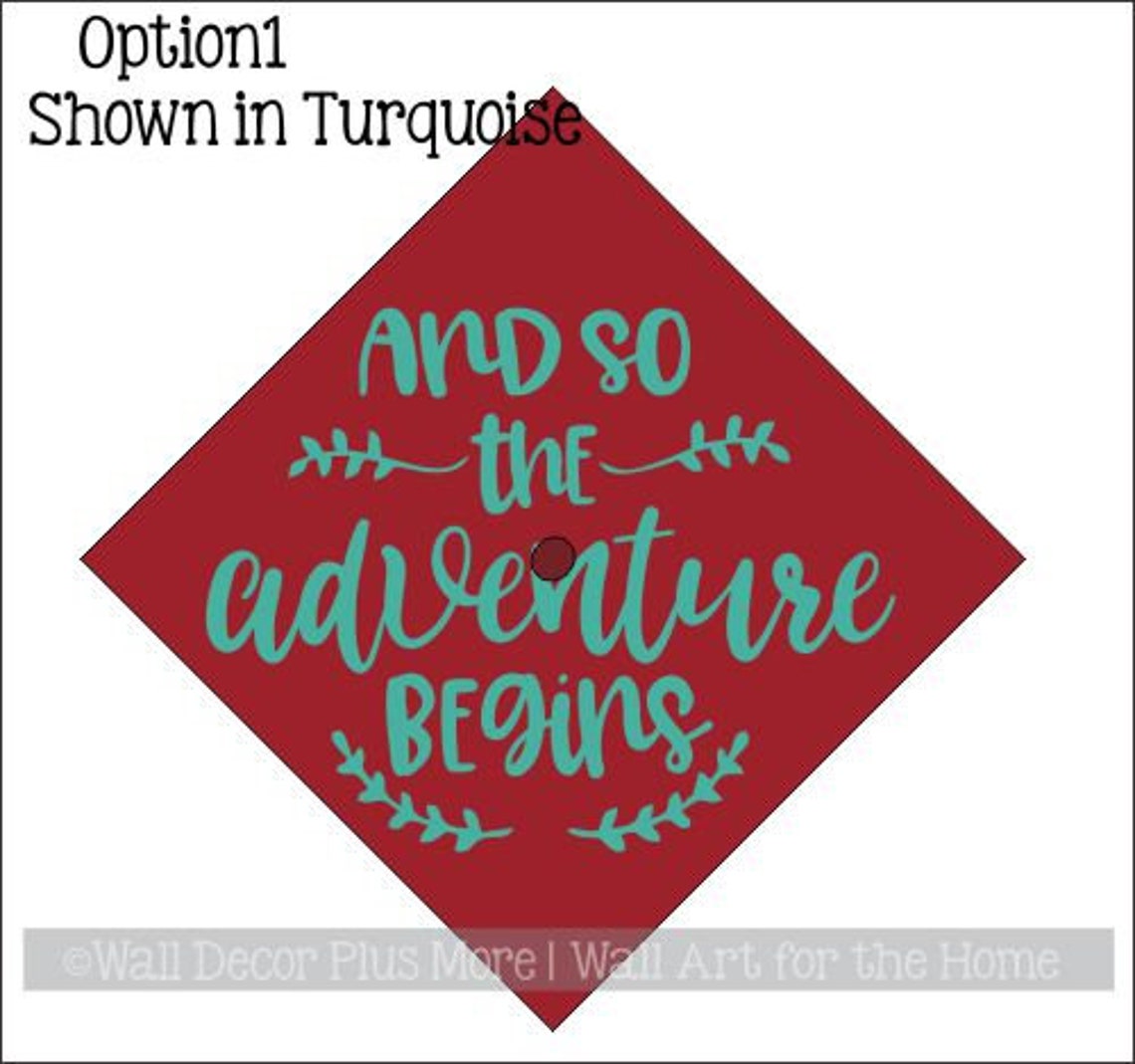 Graduation Cap Decoration Vinyl Decal Sticker for Graduate - Etsy