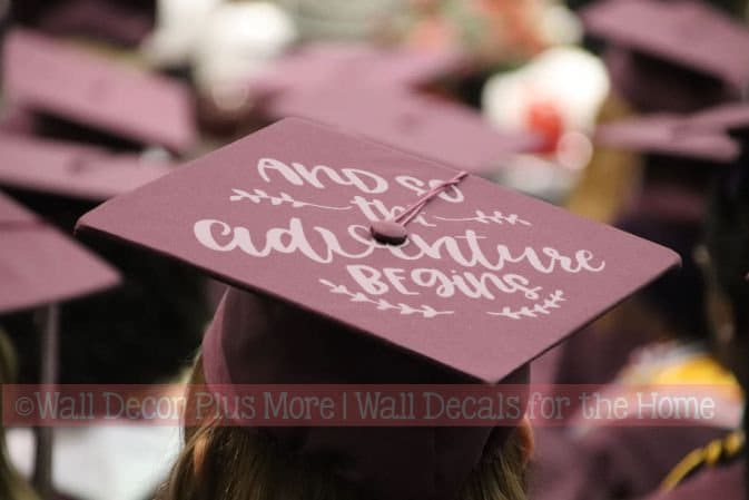 Graduation Cap Decoration Vinyl Decal Sticker for Graduate - Etsy