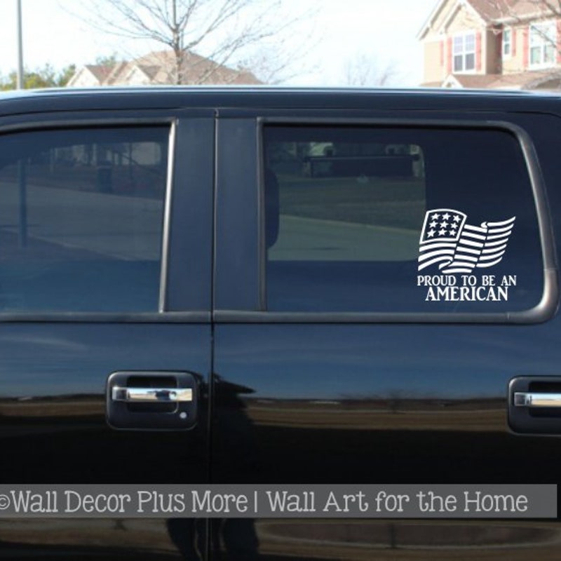 Patriotic Decal - Etsy