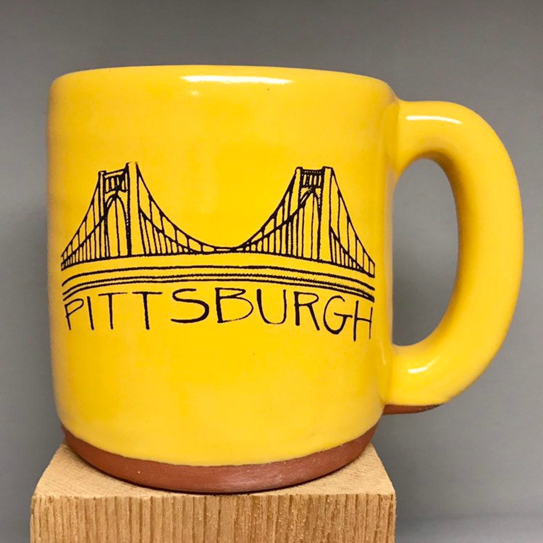 Pittsburgh Bridge Pittsburgh Pottery Mug - Etsy