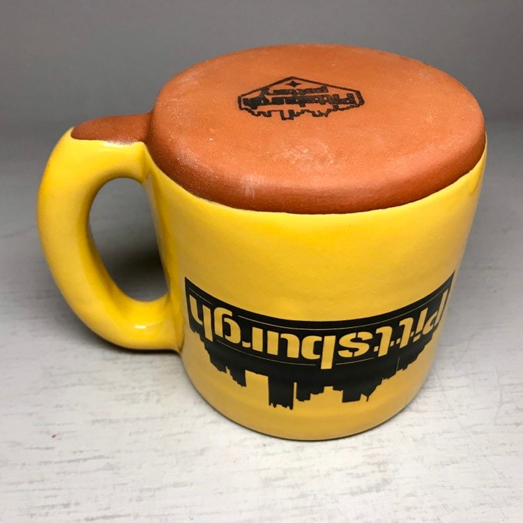 Pittsburgh Mug Gold Handmade in Pittsburgh by Local Yinzer | Etsy