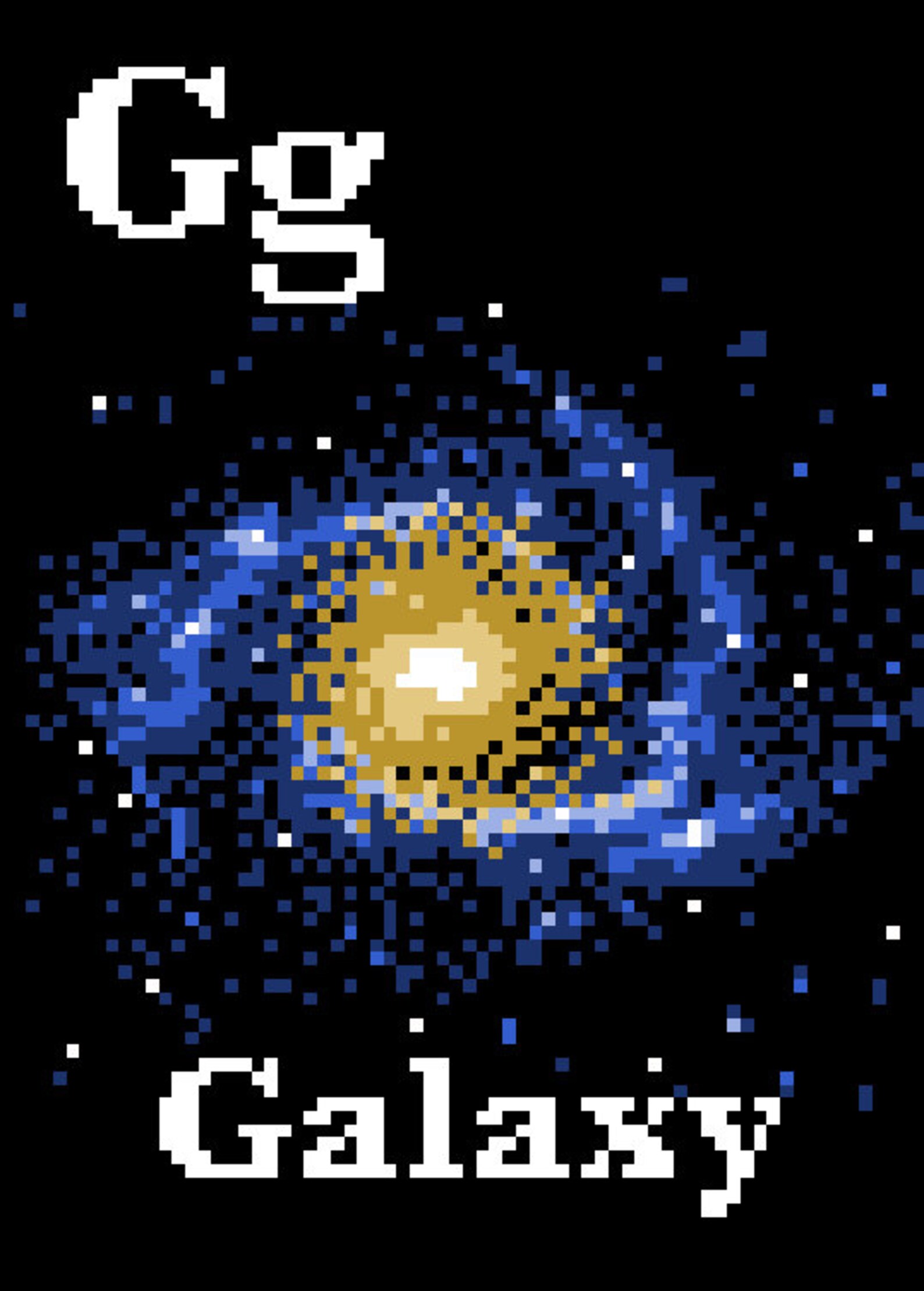 G is for Galaxy Space Alphabet Cross Stitch Pattern - Etsy