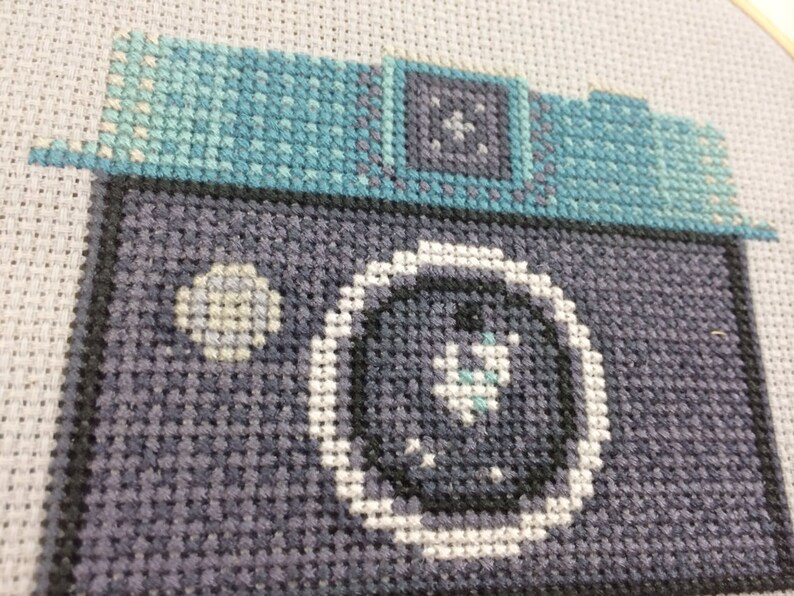 Vintage Camera Cross Stitch Pattern - Etsy