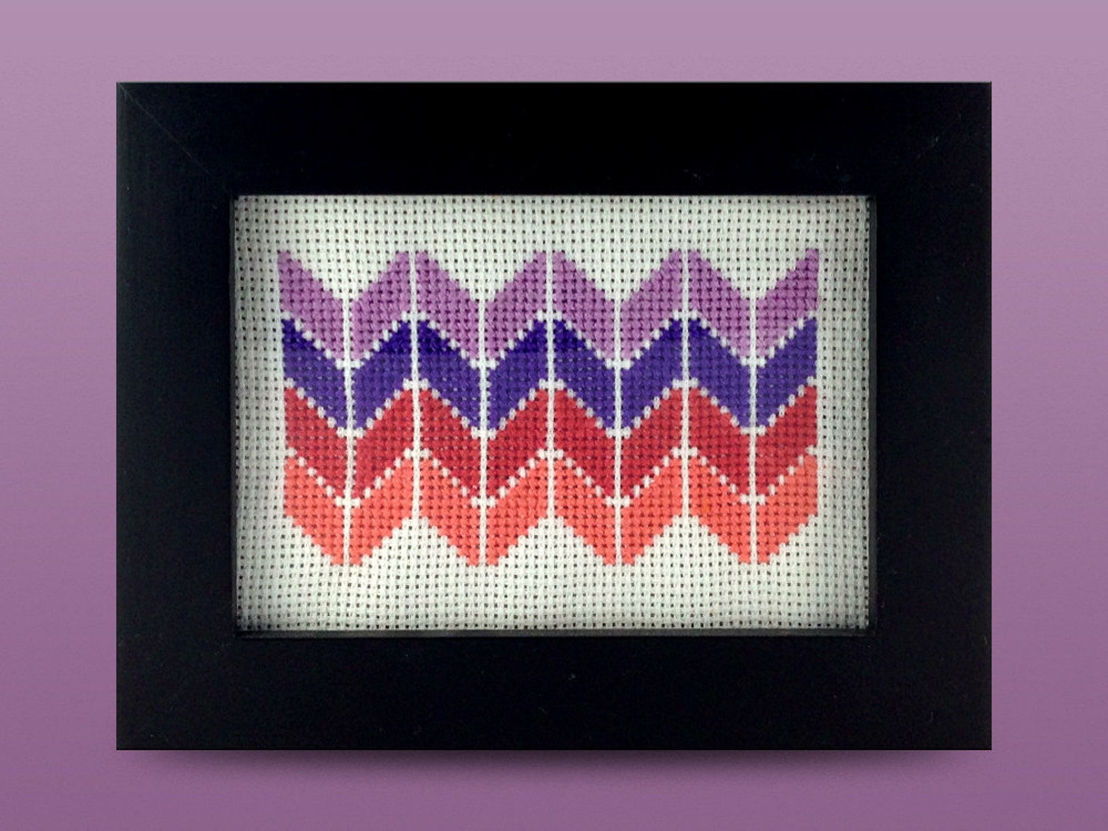 Chevron Cross Stitch Pattern - Etsy