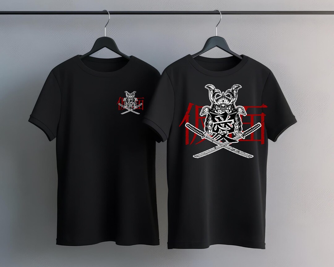 Samurai Warrior Sword Bushido Unisex Softstyle T-shirt Tee, Shogun Way ...