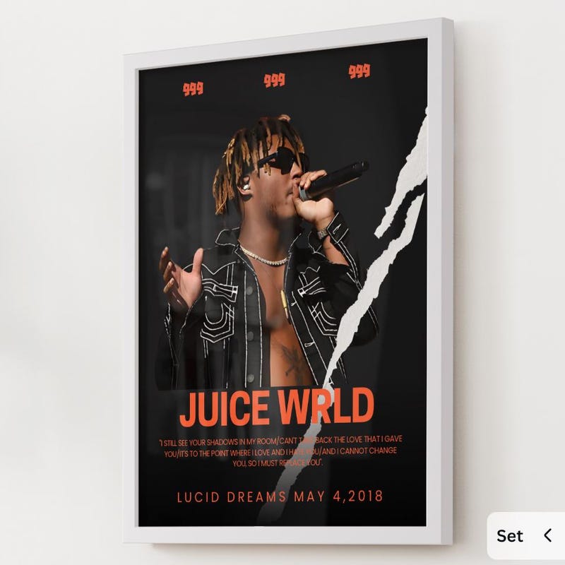 Juice Wrld Poster - Etsy UK