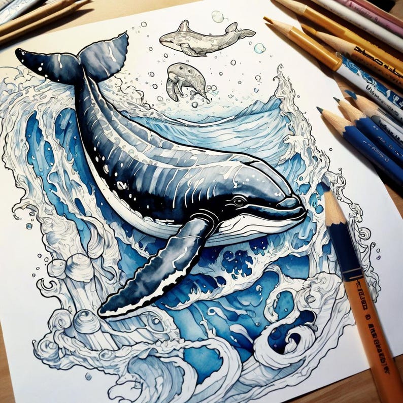 70 Fun Coloring Pages | Kids and Adults, Bold and Easy (printable PDF ...