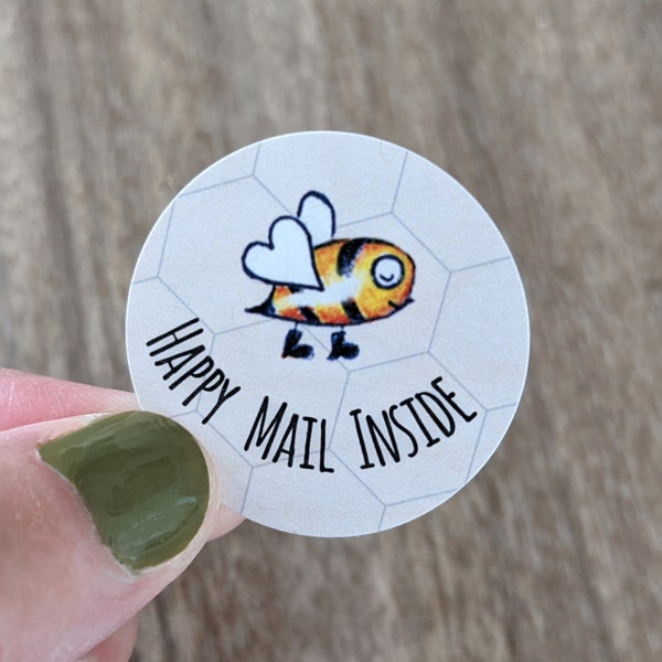 Outgoing Mail Sticker - Etsy