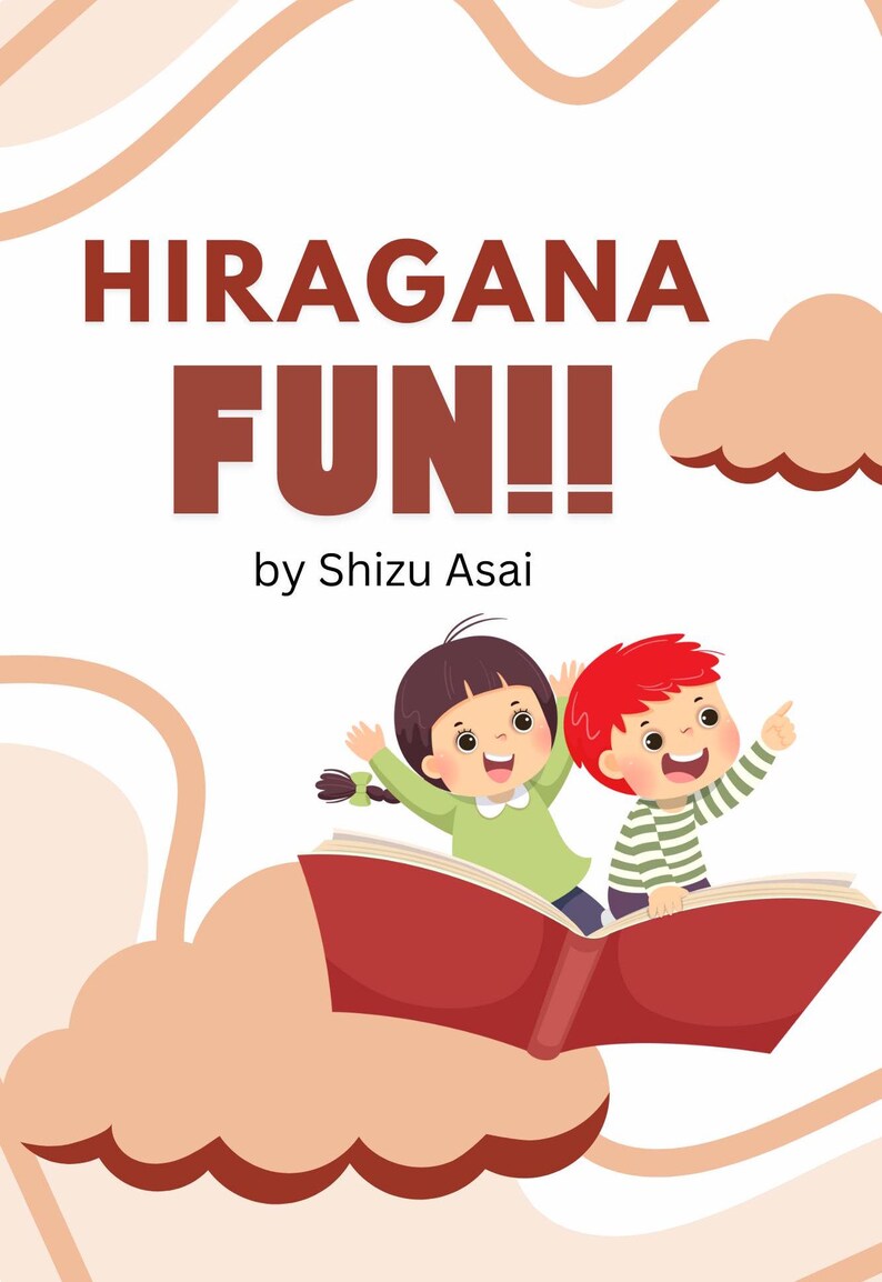 Japanese Hiragana Workbook-hiragana Fun! - Etsy