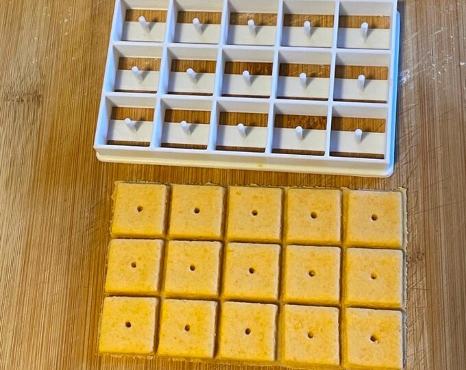 Saltine Cracker Cookie Cutter | Soda Cracker Cutter - Etsy