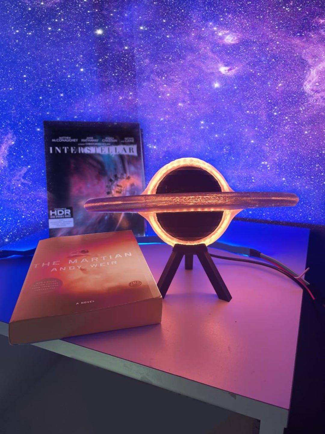 Black Hole Lamp - 3D Printed - Etsy