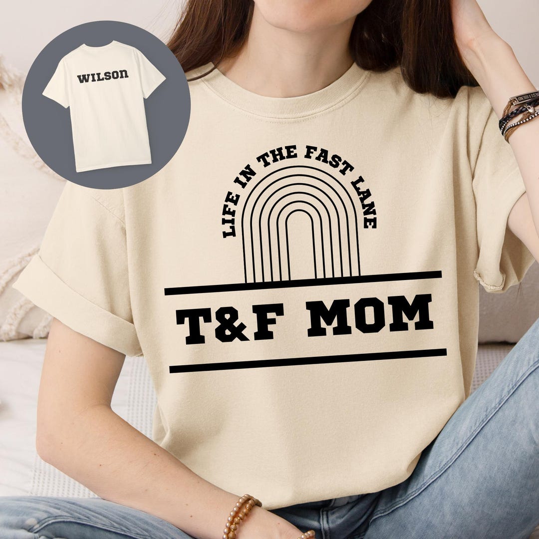 Custom Track Mom Shirt, Personalized Track and Field Shirt, Track Mama ...