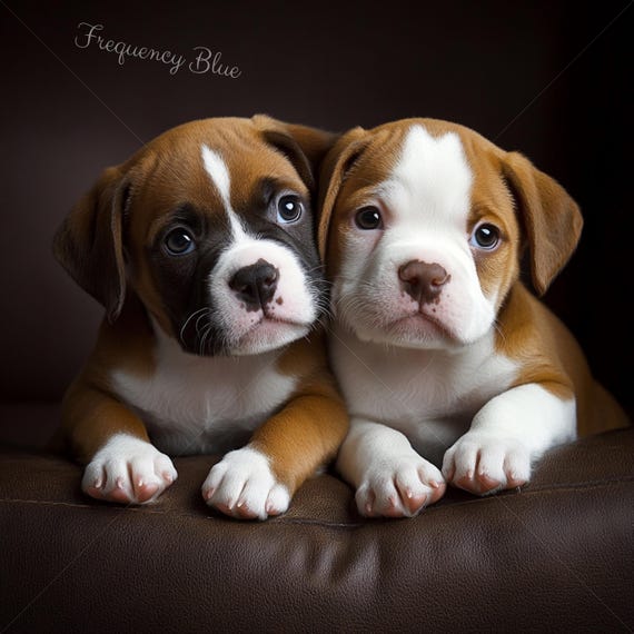 Cute Baby Boxer Dogs