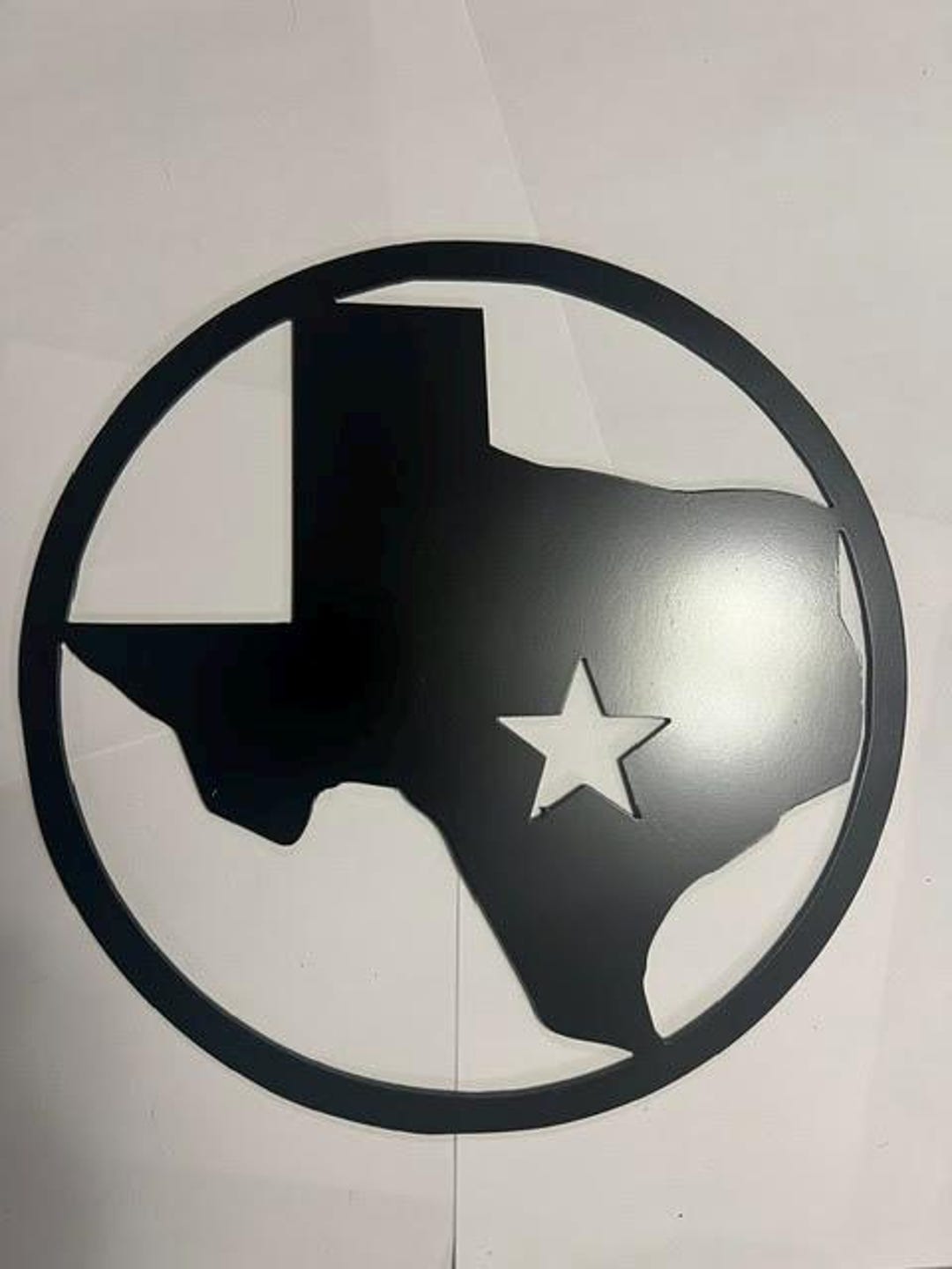 Handmade CNC Plasma Cut Texas Metal Sign With Centex Star - Etsy