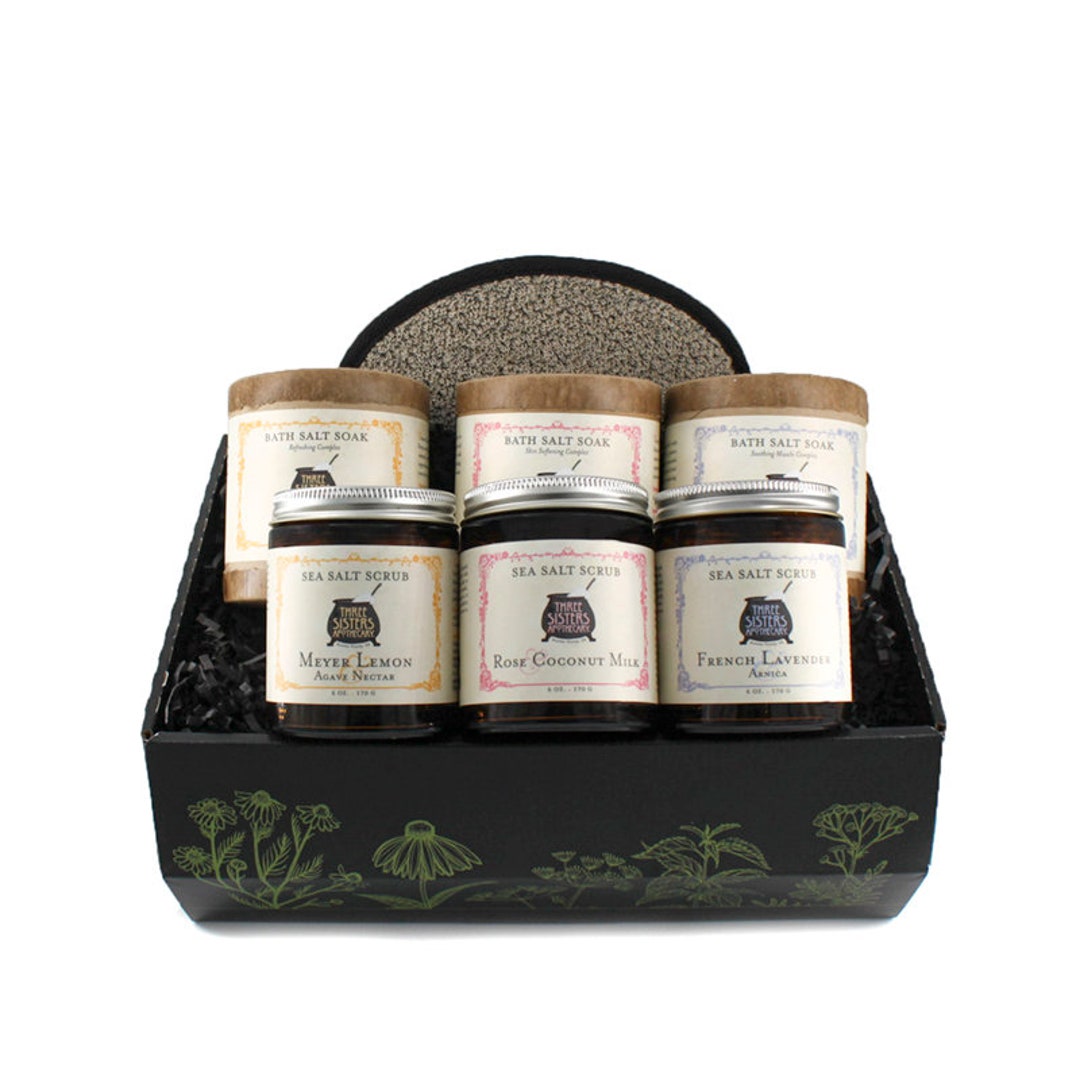 Tray Gift Set Sea Salt Sampler - Etsy