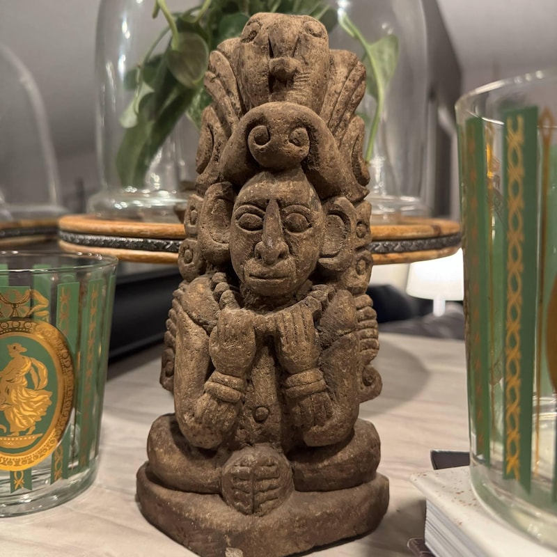 Mayan Statue - Etsy
