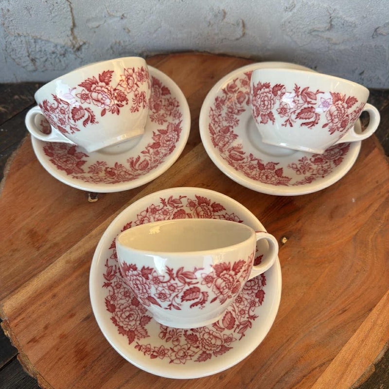 1950s Holiday Saucer - Etsy