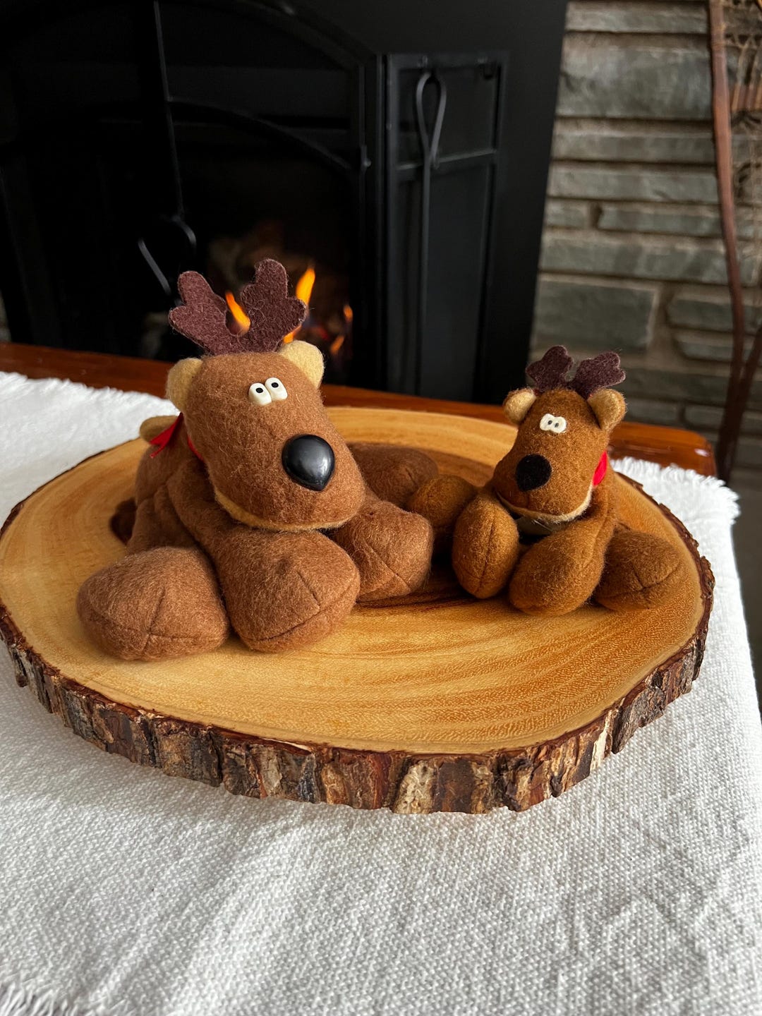 Vintage Hallmark Rodney Reindeer Plush Bean Bag – 1987 - Etsy